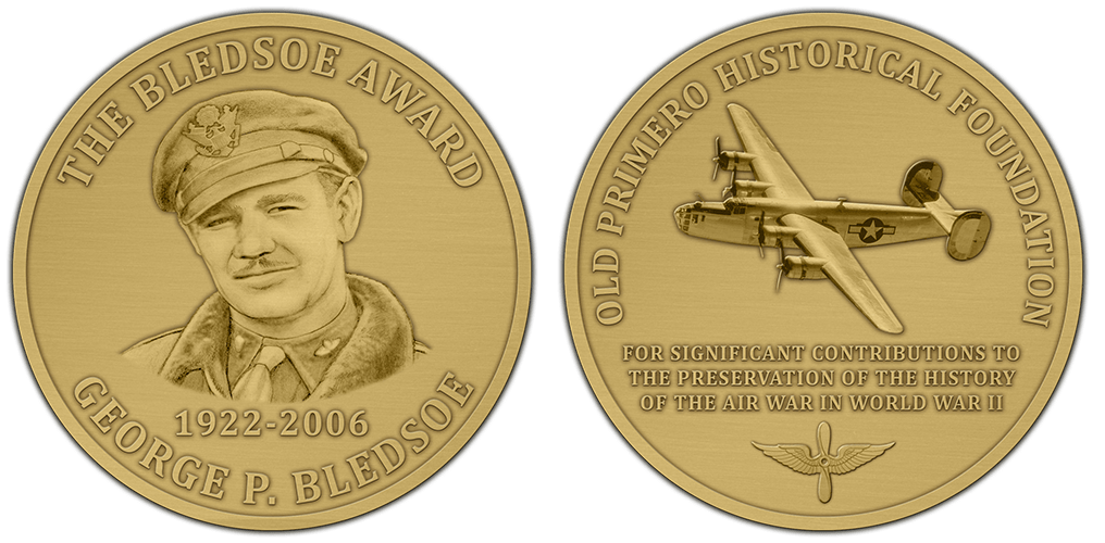 George Bledsoe Medal - Old Primero Historical Foundation